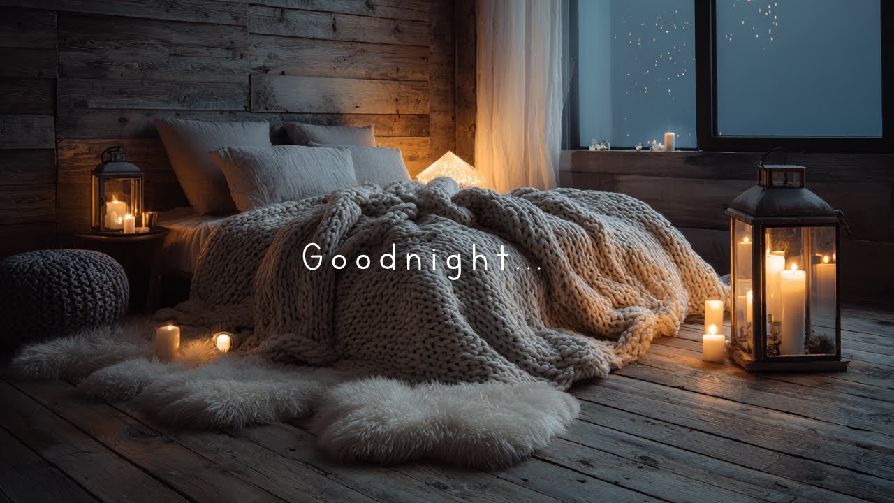 Cozy Candlelight & Soft Music | Peaceful Sleep & Night Relaxation - YouTube
