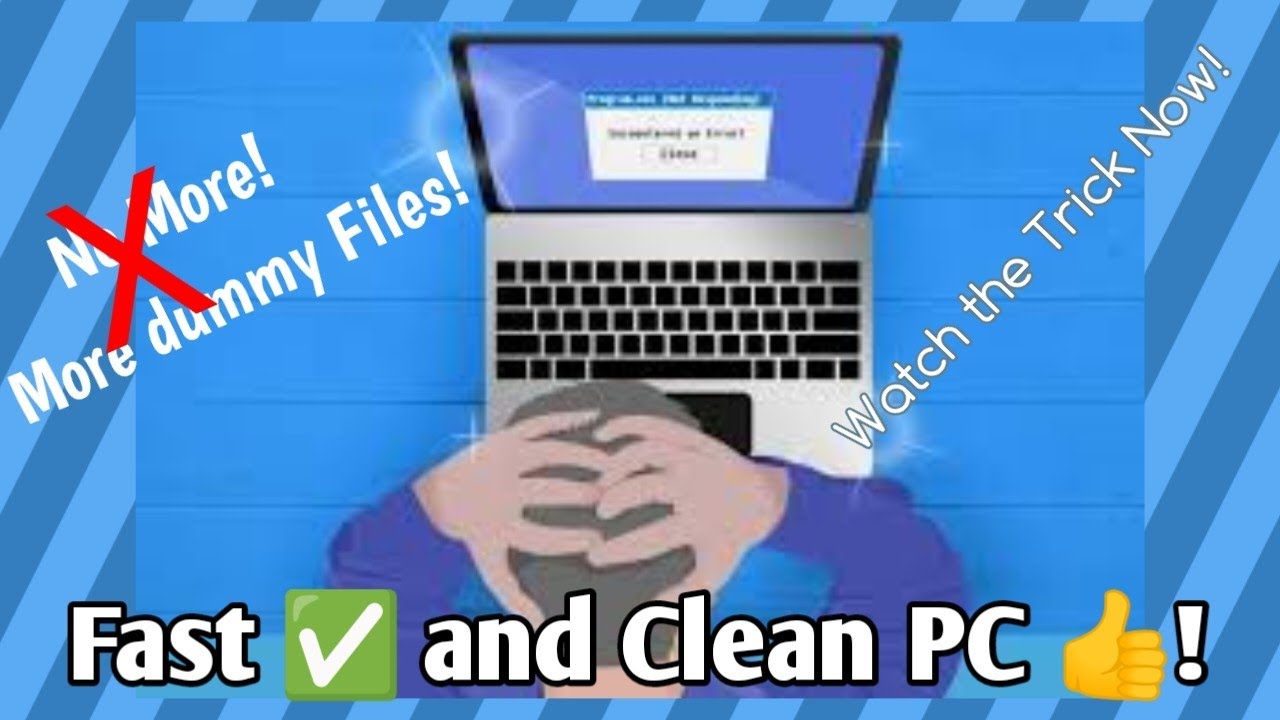 See the Files Occupying Your PC Memory ... Delete PC Temp Files Now ...