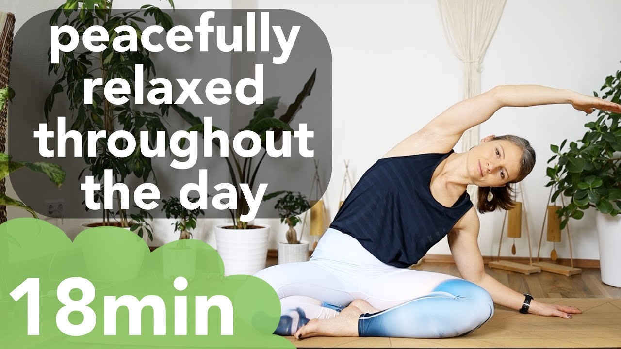 🇺🇸 gentle full body stretch | peaceful and relaxing yoga for beginners ...