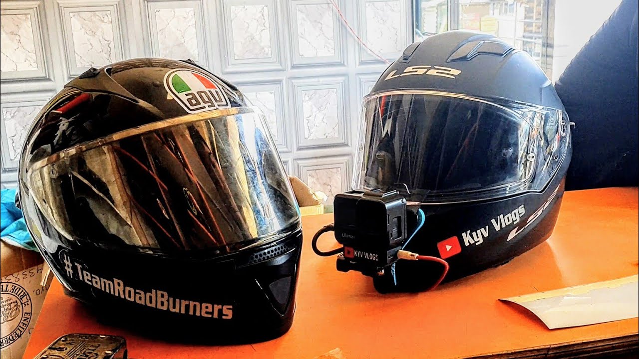 My New Helmet Stickers Modification - YouTube