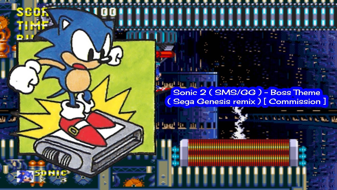 Sonic 2 ( SMS/GG ) - Boss Theme ( Sega Genesis remix ) [ Discord ...