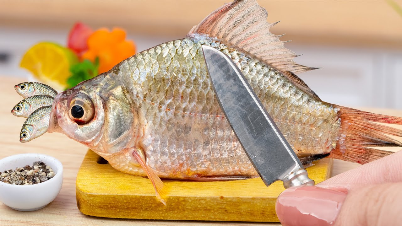 So Yummy Miniature Cheetos Fried Fish Recipe 🐟🐟 Easy Cooking Video by ...