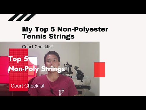 My Top 5 Favorite Non-Polyester Tennis Strings - YouTube