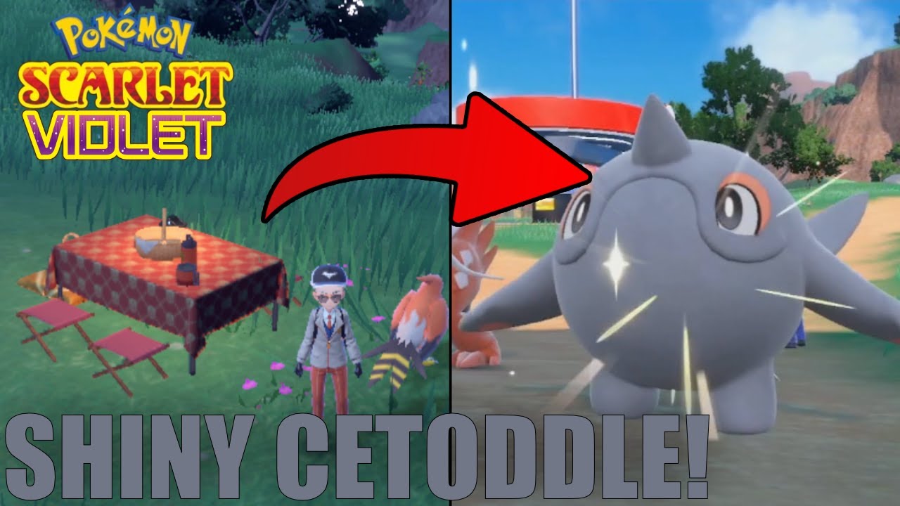 Pokemon Scarlet & Violet | Shiny Cetoddle | 109 Eggs | Masuda Method ...