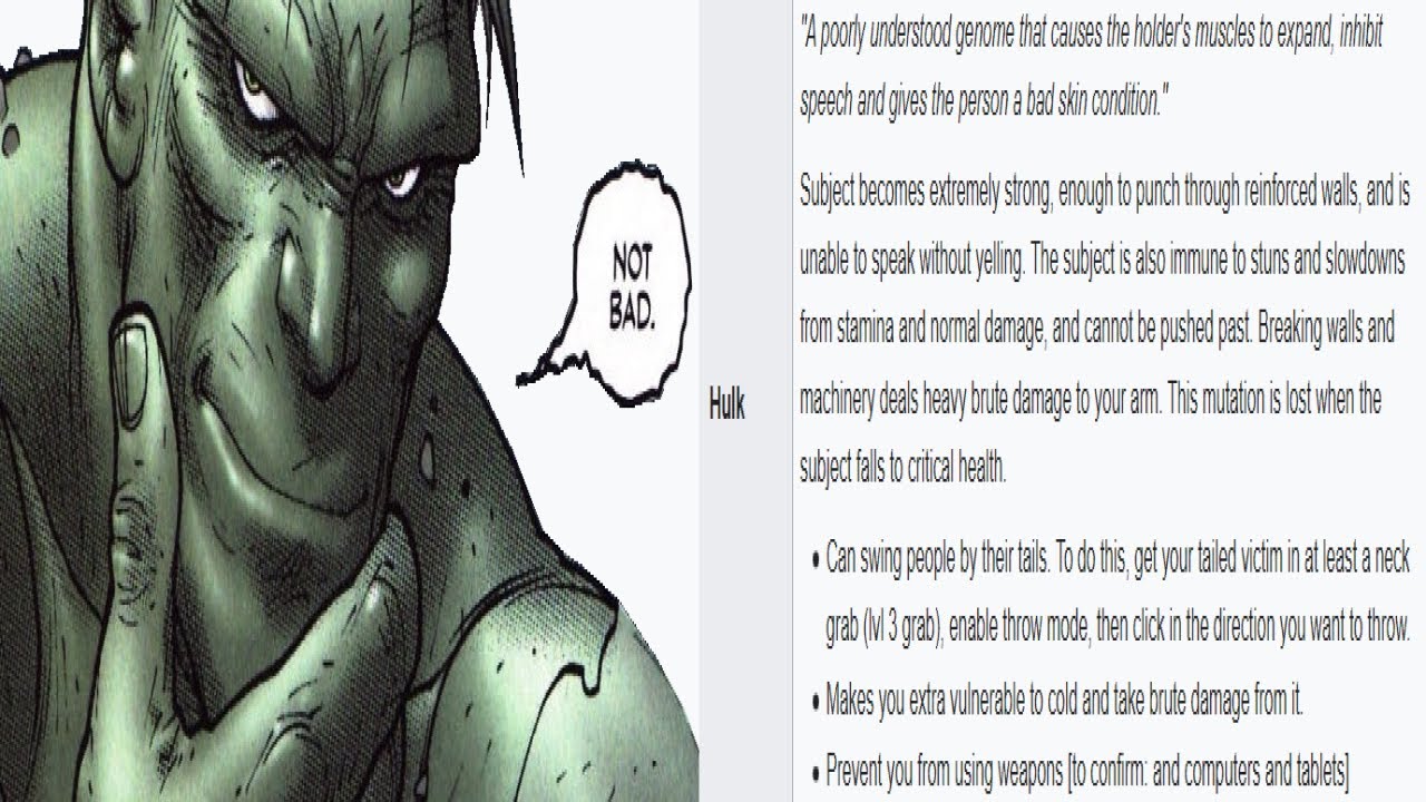 Hulk mutation - YouTube