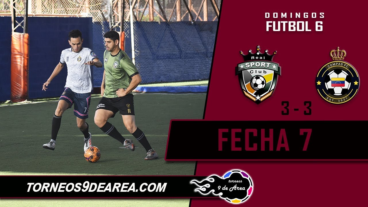 Real Sport vs Compas FC - Futbol 6 (domingos) - Fecha 7 - Torneos 9 de ...