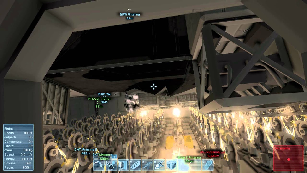 Space Engineers Scrap Bay - YouTube