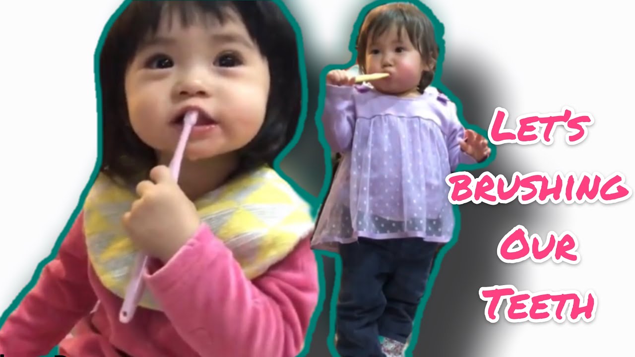 Enjoy brushing teeth| Hikari vlog 56 - YouTube