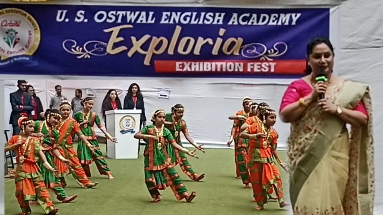 U. S. Ostwal English Academy Exhibition 2023 #school #exhibition - YouTube