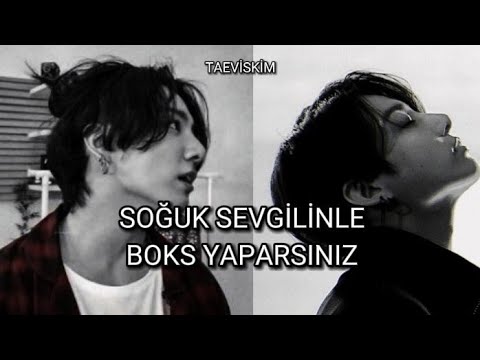Jeon Jungkook ile hayal et ° soğuk sevgilinle boks yaparsınız °| Tek Bölümlük