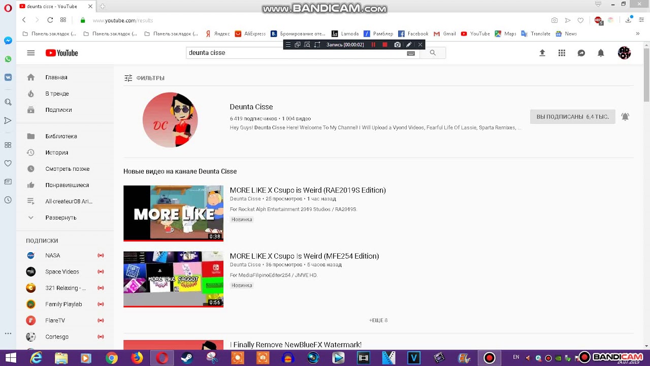 (FOR DEUNTA CISSE) Thanks for 1,000 videos - YouTube