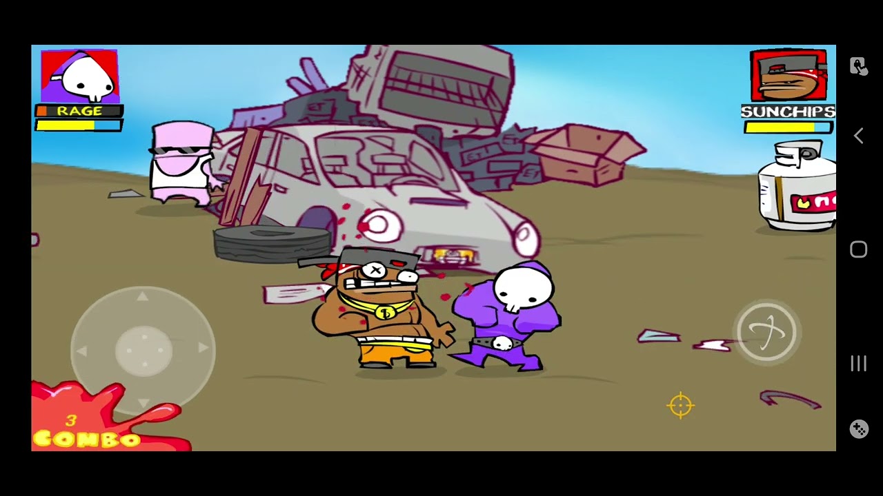 dad n me sunchips boss fight - YouTube