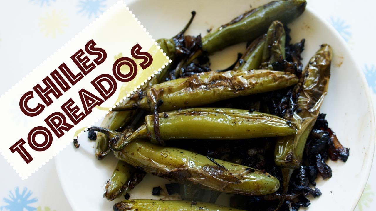 Chiles Toreados: Quick and Easy Recipe - YouTube
