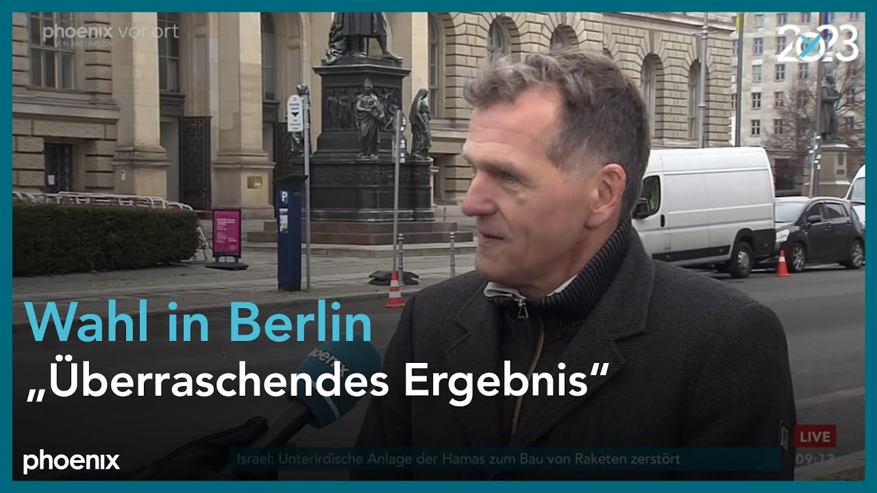 Elmar Schütze zum Ergebnis der Abgeordnetenhaus-Wahl in Berlin am 13.02 ...