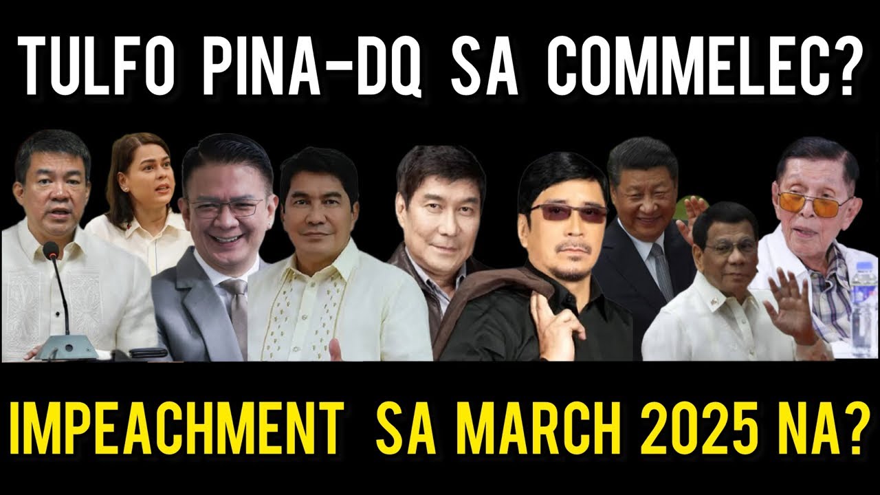Kent Garcia is live! MGA TULFO PINA DISQUALIFY SA COMMELEC? IMPEACHMENT ...