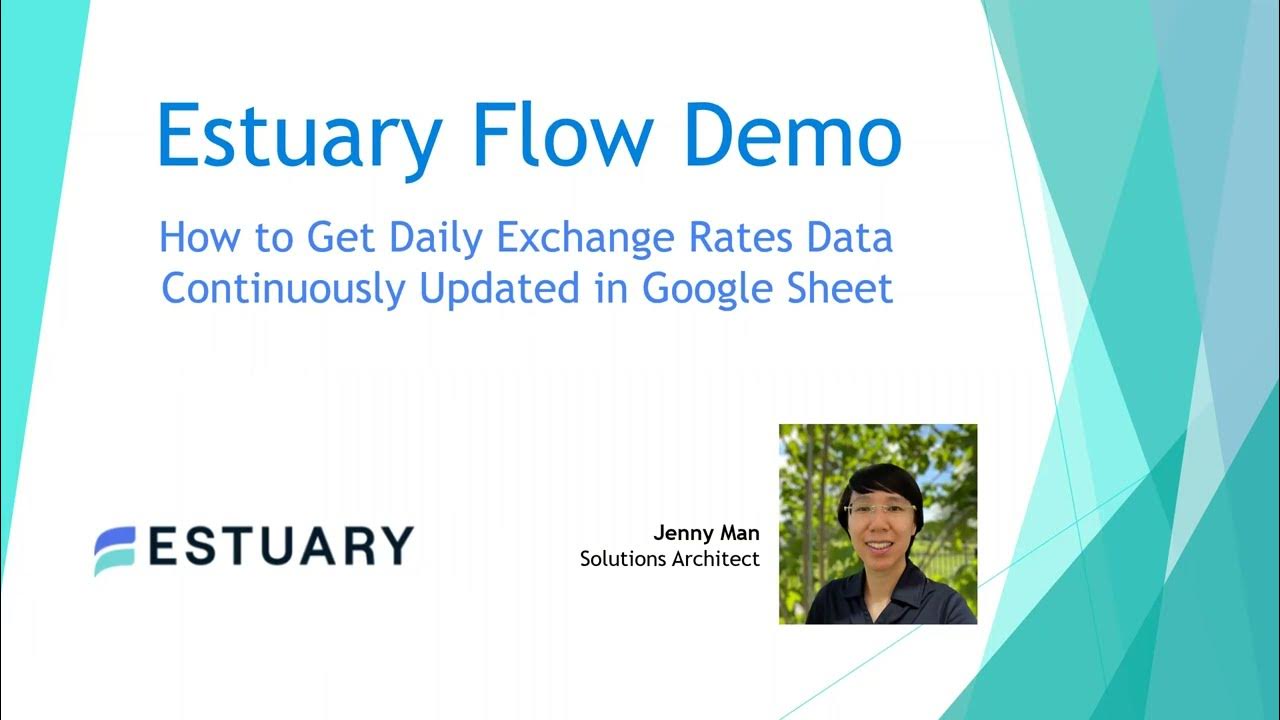 Change Data Capture - Estuary Flow Demo - YouTube