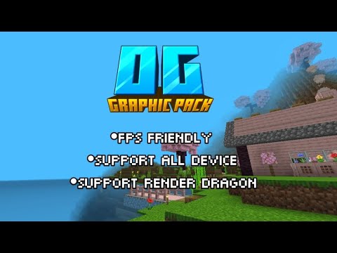 OG Graphic pack support render dragon and fps friendly - YouTube