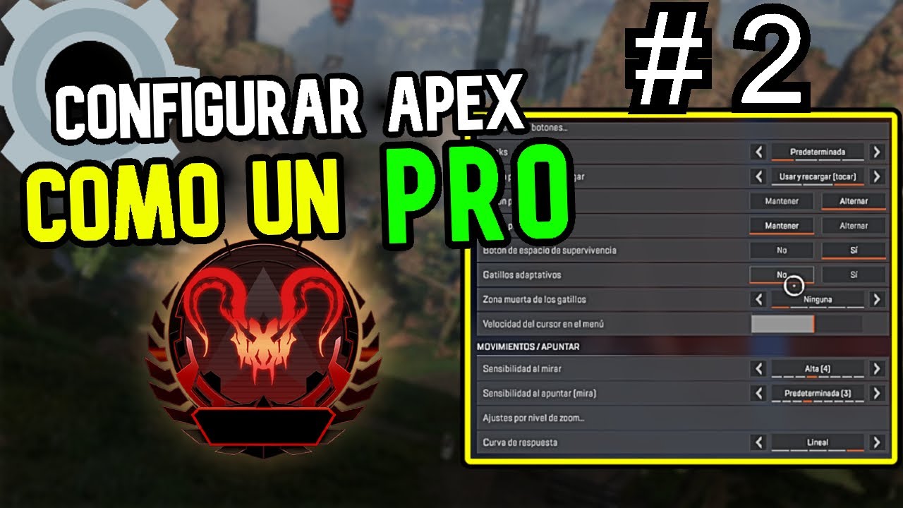 Aprende a Configurar Apex Como UN PROFESIONAL | Apex Legends GUIA #2 ...