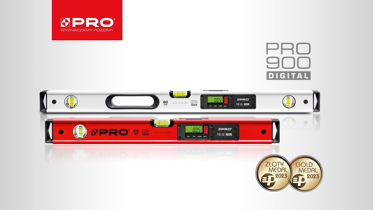 PRO900 Digital – poziomnica na medal! - YouTube