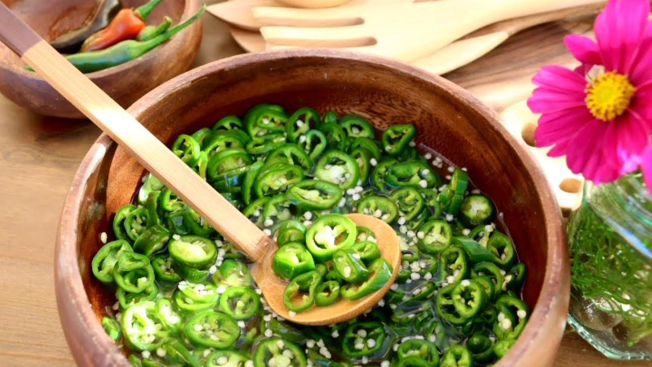 Green Chilli Pickle | Papads and Pickles - YouTube