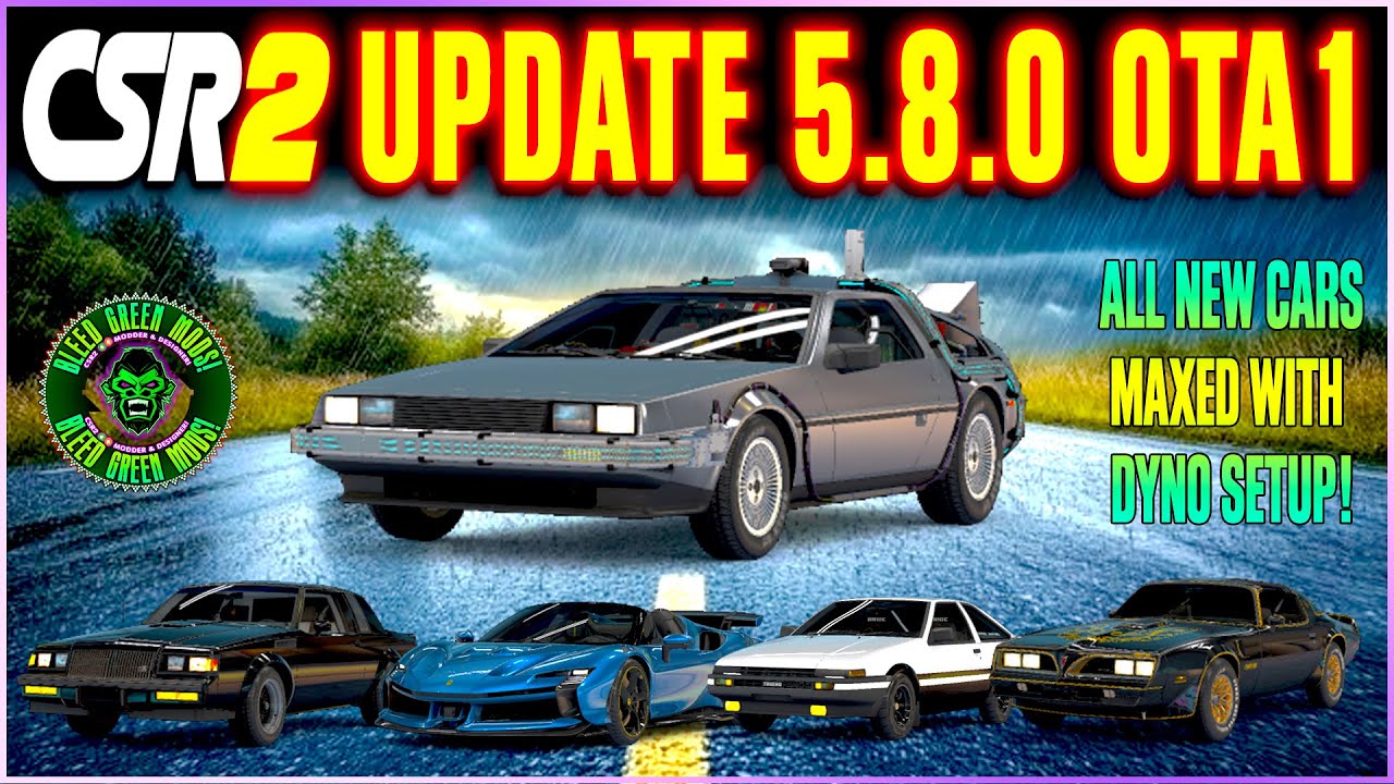 CSR2 | 🔥UPDATE 5.8.0 OTA1🔥 | ALL NEW CARS - YouTube