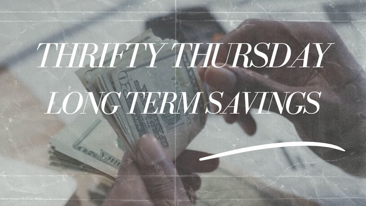 Thrifty Thursday | Cash Stuffing $75 in to Long Term Savings - YouTube