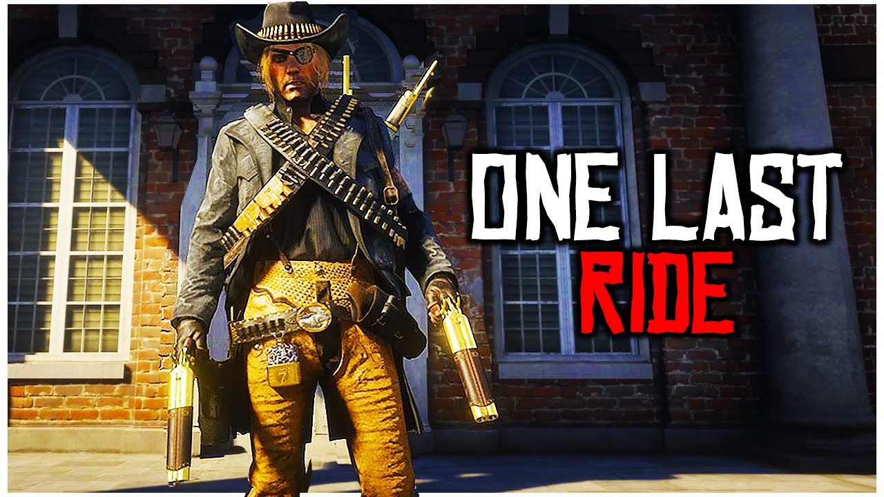 One Last Ride In Red Dead Online (Goodbye) - YouTube