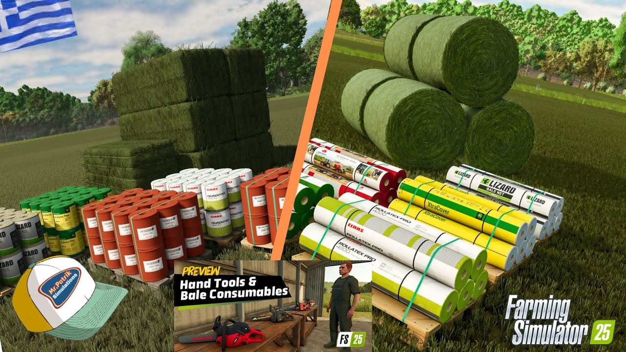 FARMING SIMULATOR 25 /ΣΥΖΗΤΗΣΗ ΓΙΑ ΤΟ FS/ΕΡΓΑΛΕΙΑ ΧΕΙΡΟΣ & ΑΝΑΛΩΣΙΜΑ ...