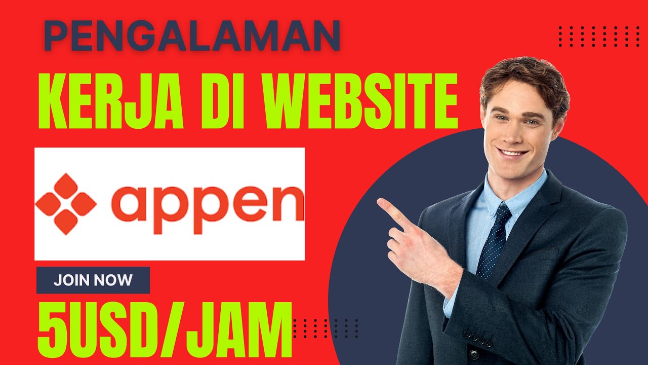 Pengalaman kerja di appen website luar negeri - YouTube