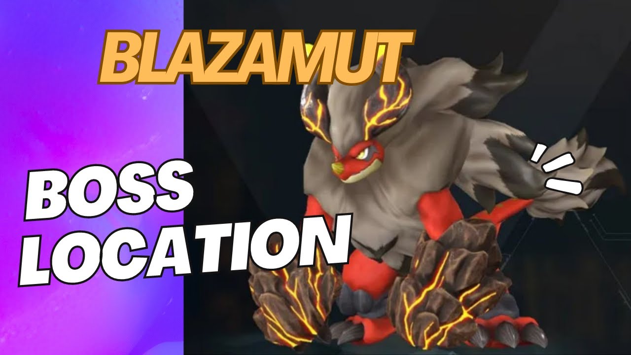 How to find Blazamut Boss in Palworld - YouTube