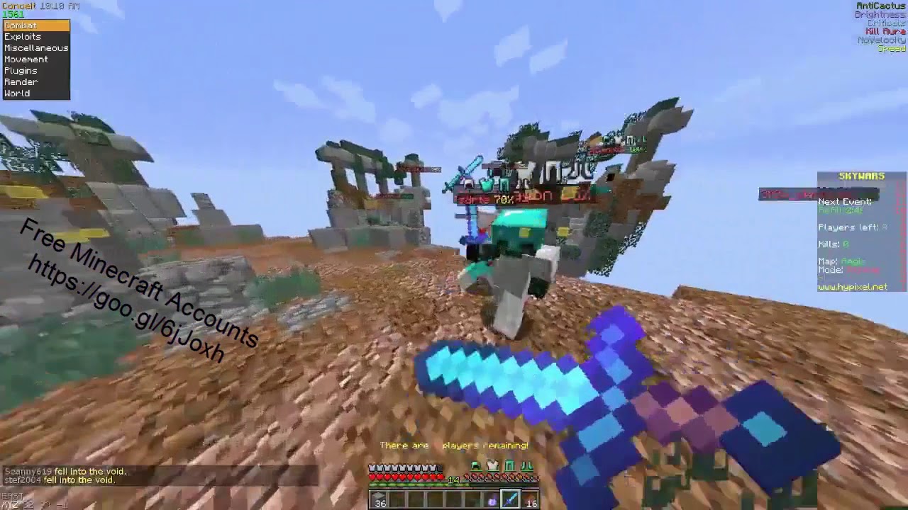 Free Minecraft Accounts List - 2018 - YouTube