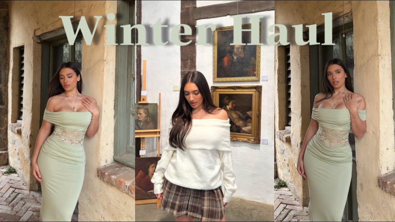 What i'm wearing this Winter *Princess Polly Haul* - YouTube