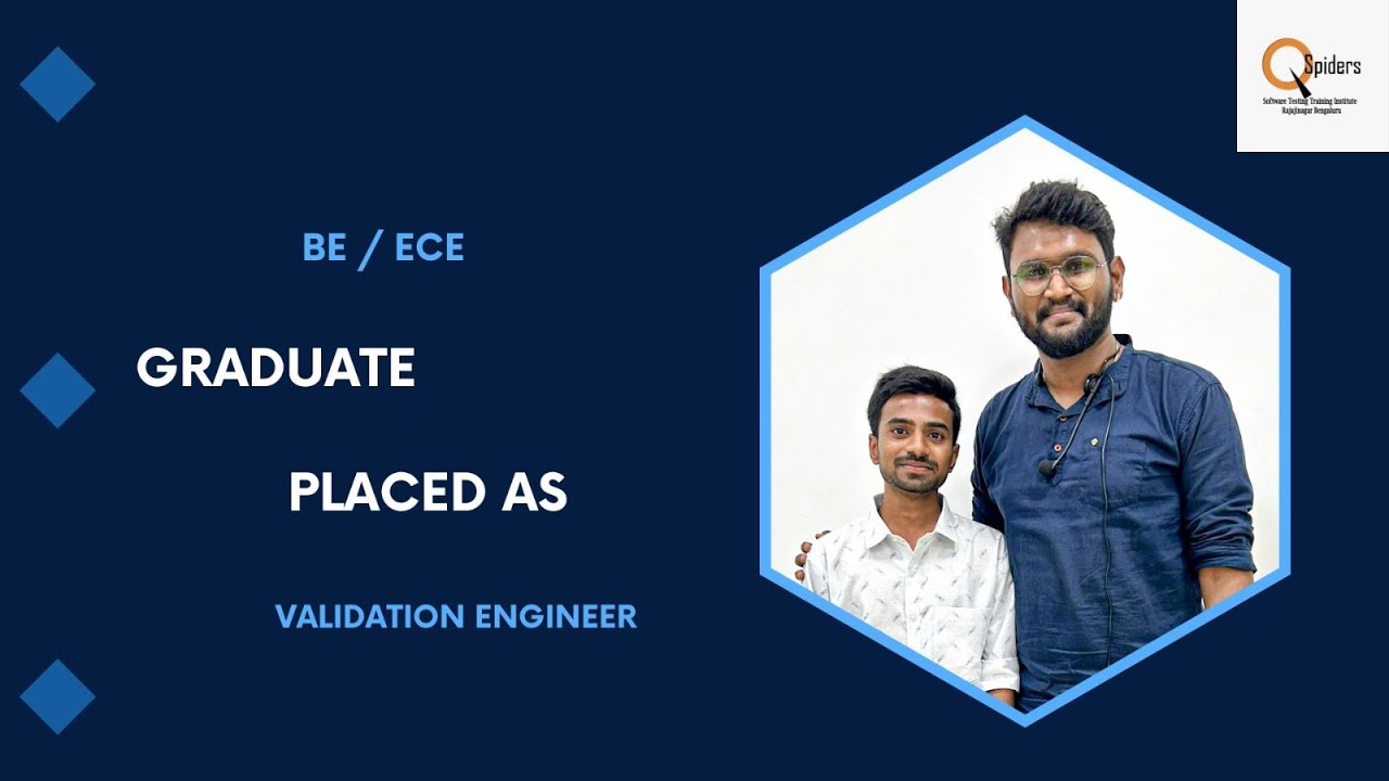 PLACEMENT ROADMAP | BE(ECE) Graduate placed as VALIDATION ENGINEER from ...