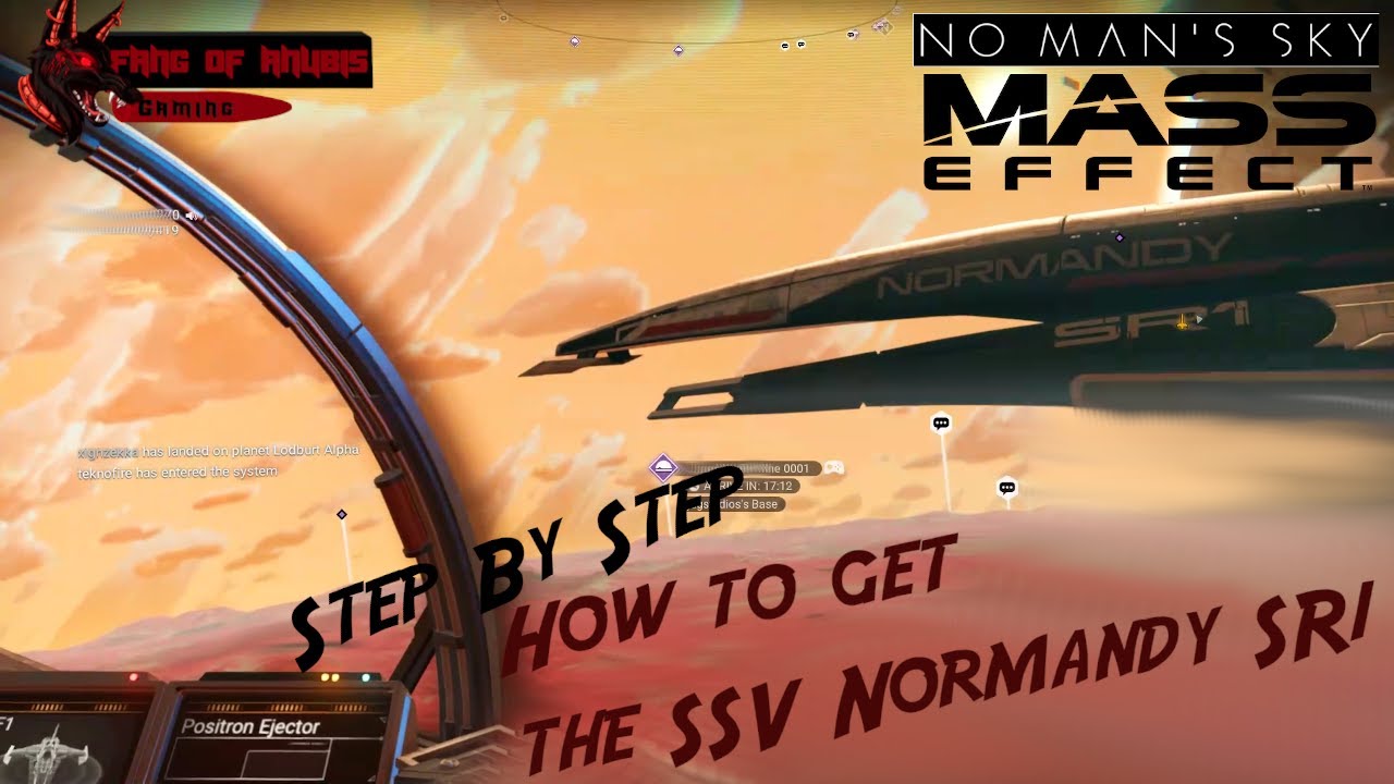 How To Get The SSV Normandy SR1, Step-By-Step - No Man's Sky - YouTube