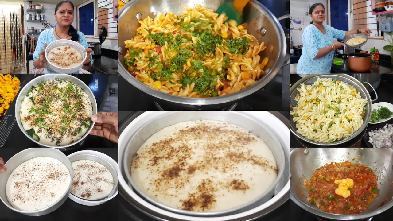 idra dhokla me farq? rice cooker me steam kaisa +Dinner, white dhokla ...