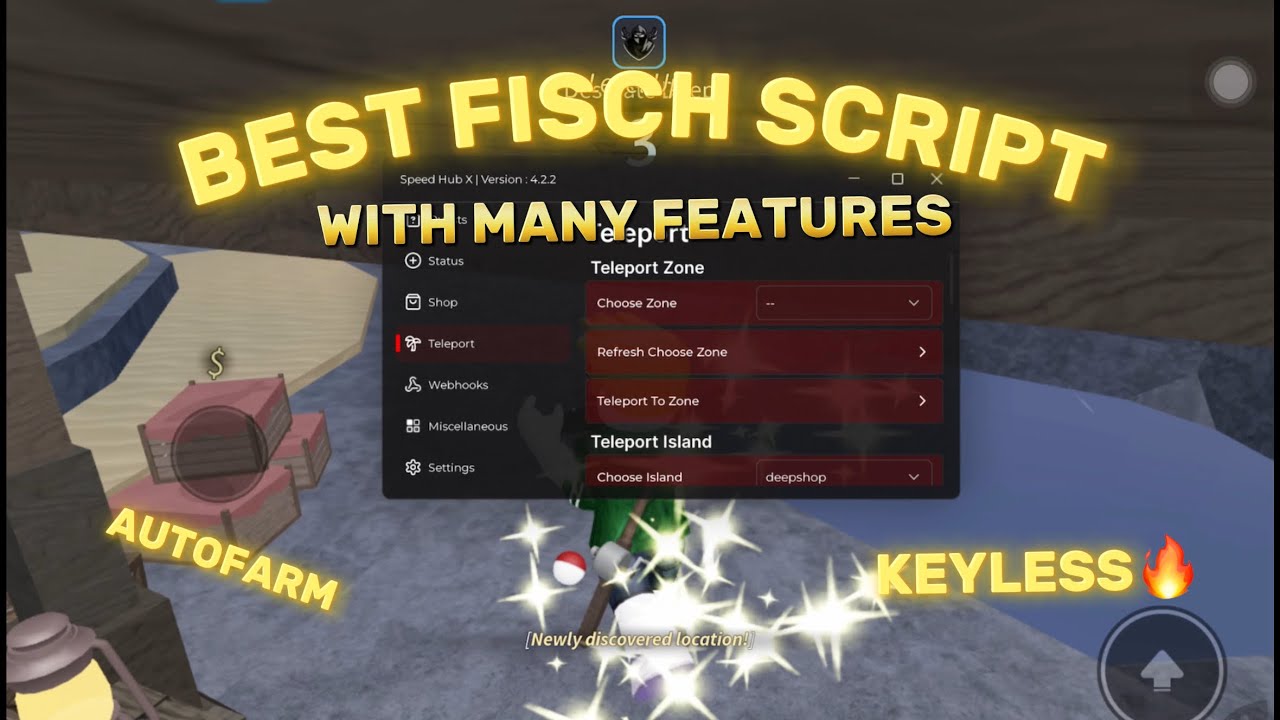 [BEST] BEST KEYLESS FISCH SCRIPT || ( PASTEBIN ) ( AUTOFARM ) AND MORE ...