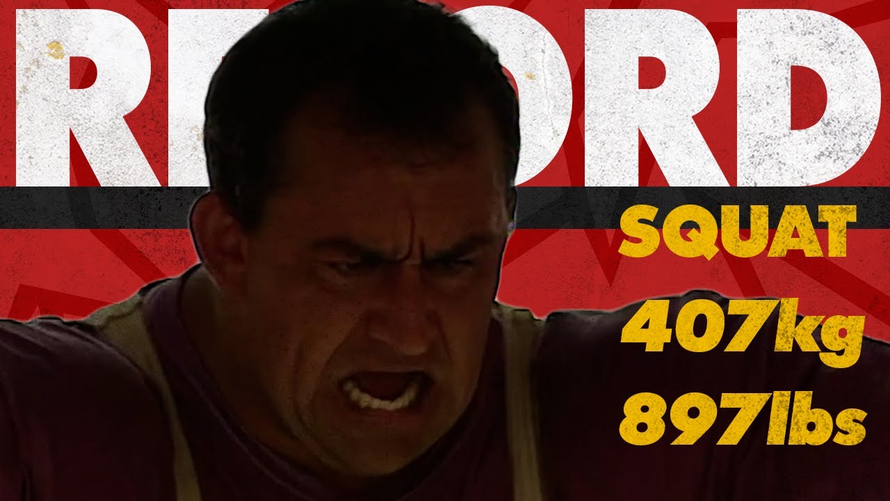 Gary Taylor sets PERSONAL BEST Max. Squat (407.5kg) | World's Strongest ...