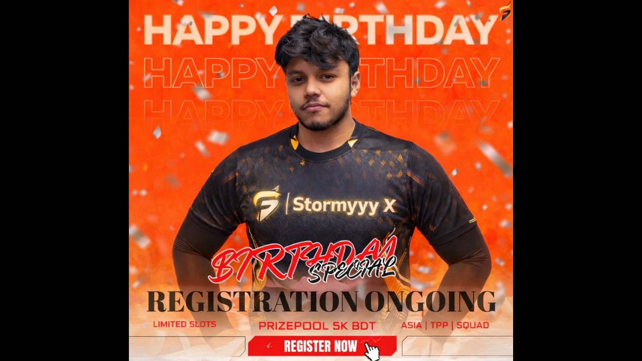 BIRTHDAY SPECIAL TOURNAMENT BY FS ESPORTS ORG - YouTube