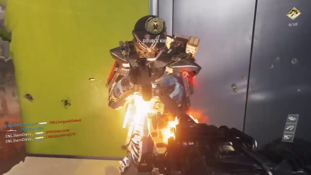 Call of Duty: Infinite Warfare Mauler LMG 55-18 - YouTube