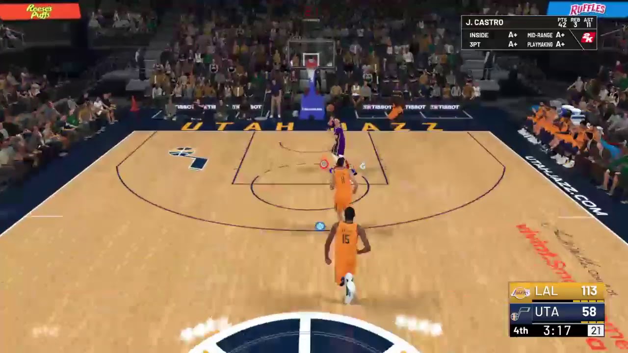 NBA 2k19 season mode part 1! Destroying every team with created player ...