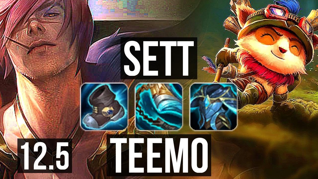 Sett Vs Teemo Top 3 1 10 300 Games Br Diamond 12 5 Youtube