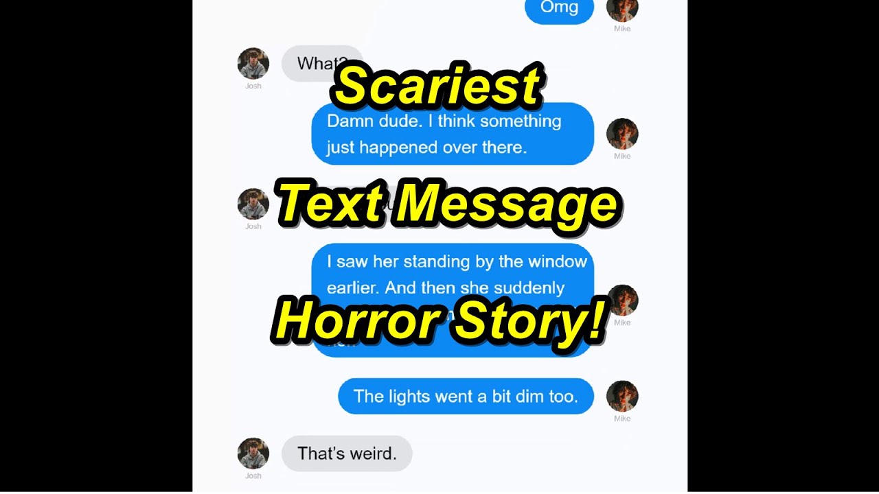 Text Message Horror Story| Scary Stories Animated Text Messages ...