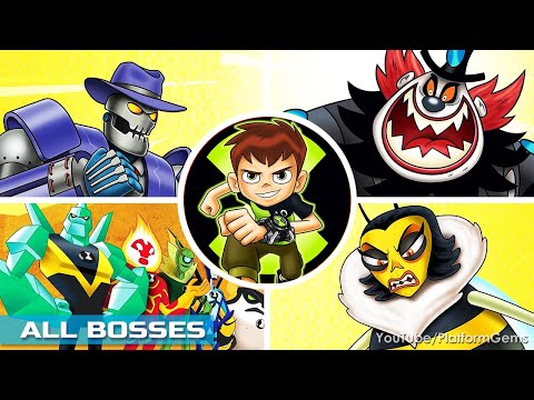 All Boss Fights & Ending - Ben 10 (2017 Reboot) [4K] - YouTube
