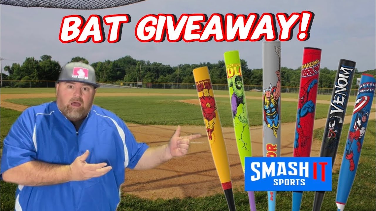 Marvel Bat GiveAway ! - YouTube