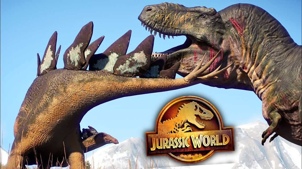 🦖Accurate T-REX vs Accurate STEGOSAURUS With Accurate Models in ...