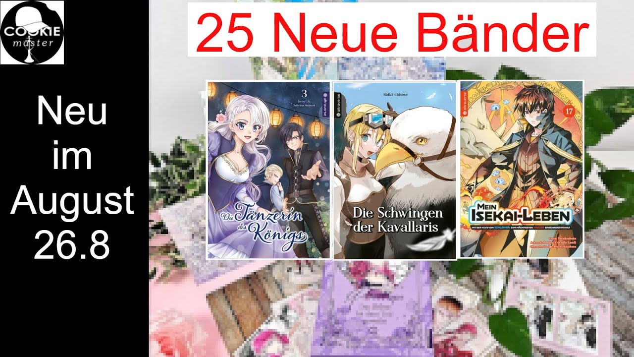 Die neu 25 Bänder im August - YouTube
