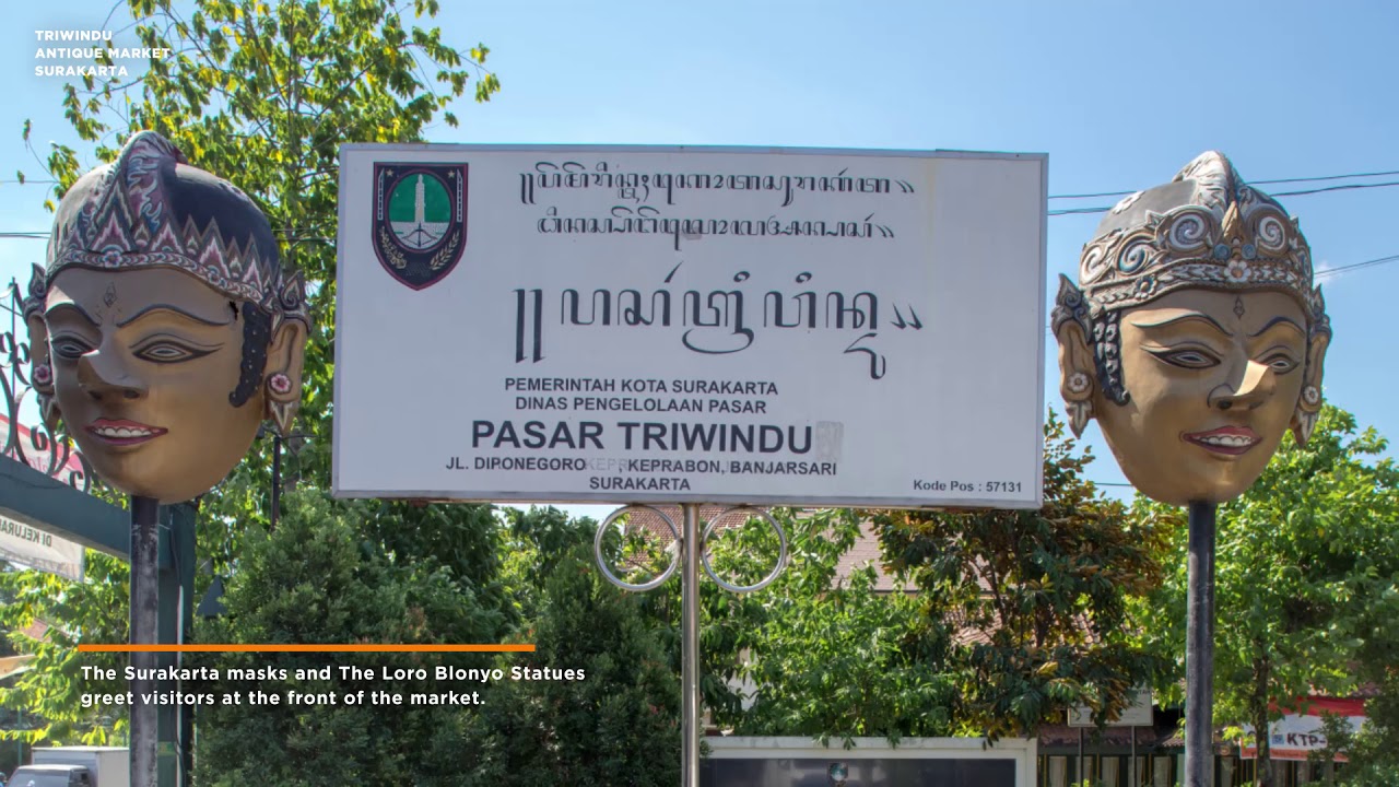 The Sense of Place of Triwindu Antique Market, Surakarta - YouTube