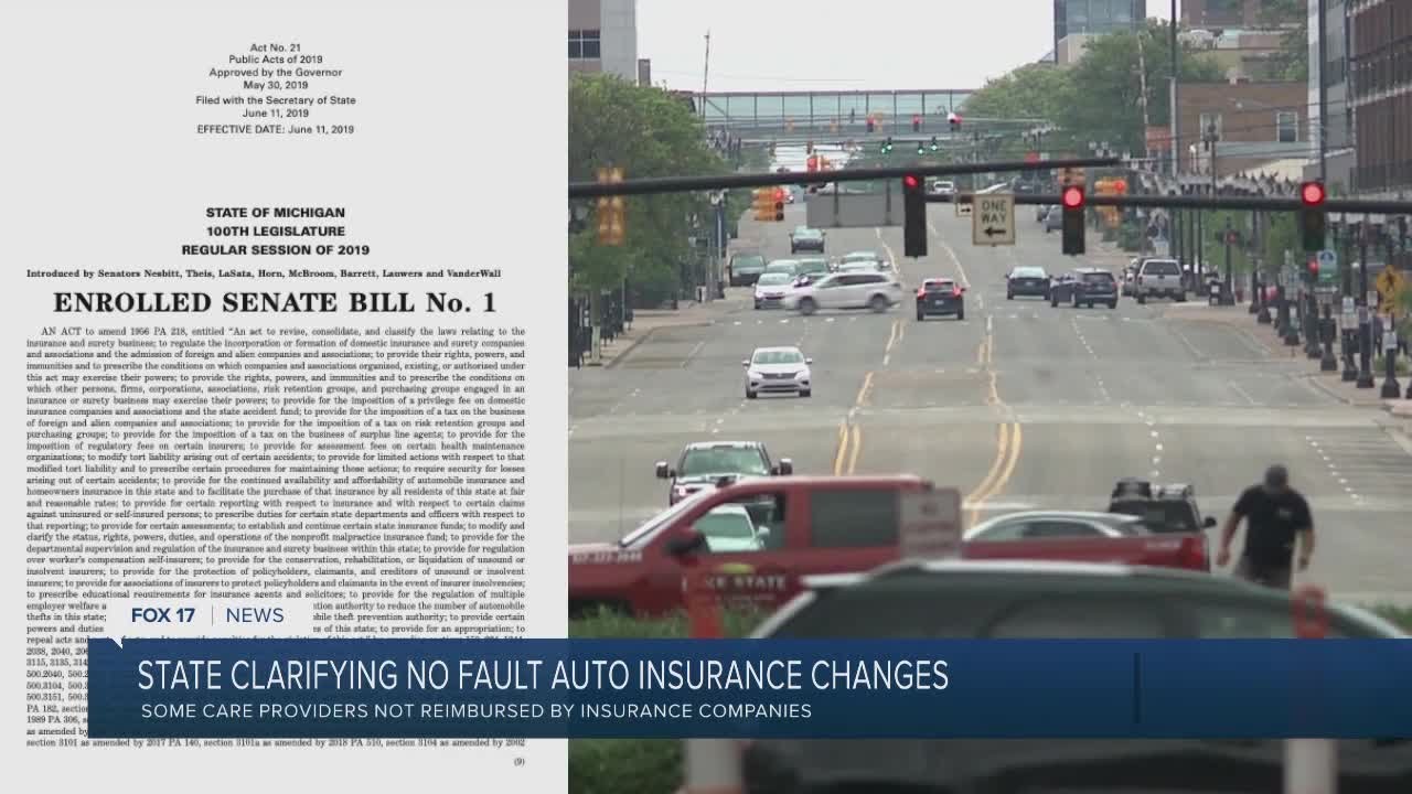 State Clarifies Changes to No Fault Auto Reform Law - YouTube