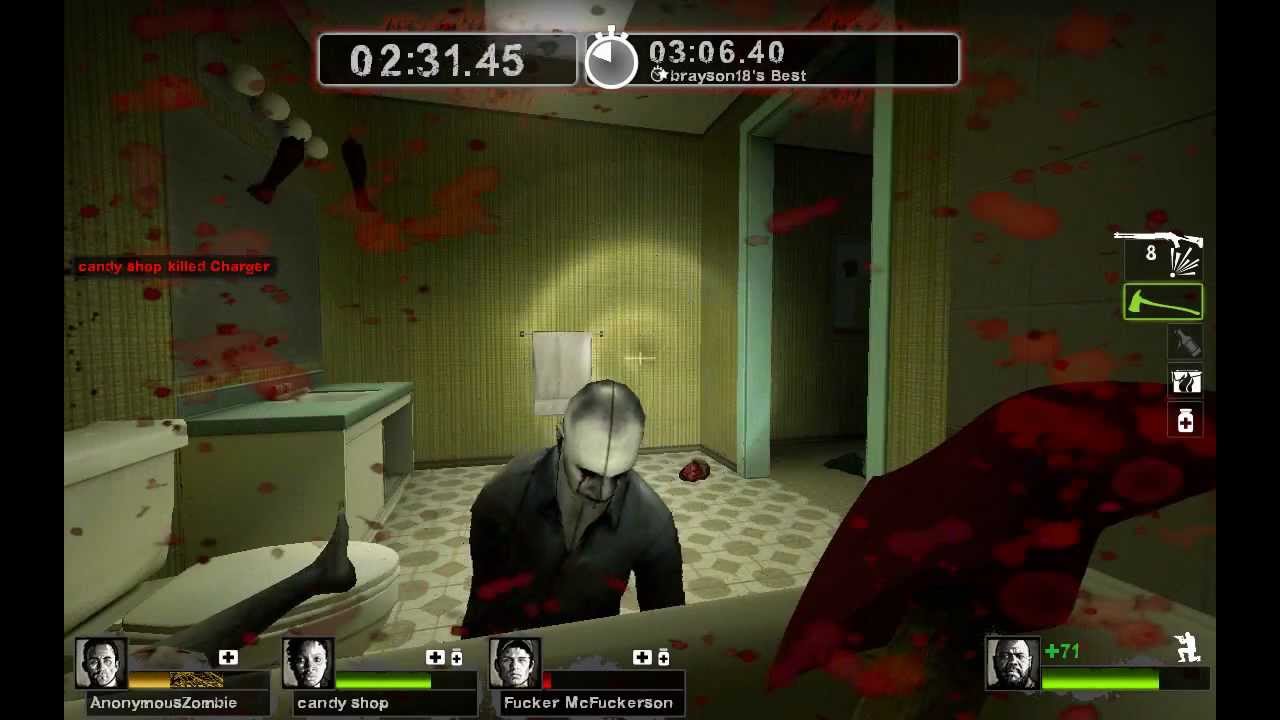 left 4 dead 2 best hiding place. - YouTube