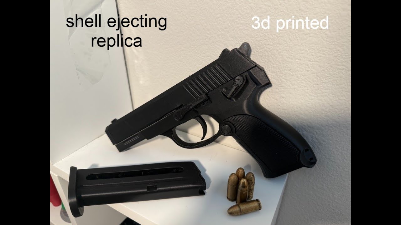 3d printed shell ejecting pistol assembly guide (92g pistol by ...